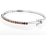 Andalusite Rhodium Over Sterling Silver Bangle Bracelet 1.87ctw - STK1151 | JTV