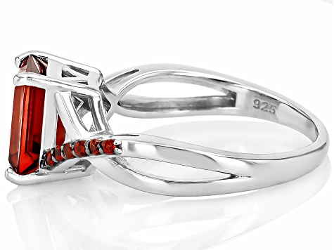 Red Labradorite Rhodium Over Sterling Silver Ring 2.02ctw - STK375 | JTV