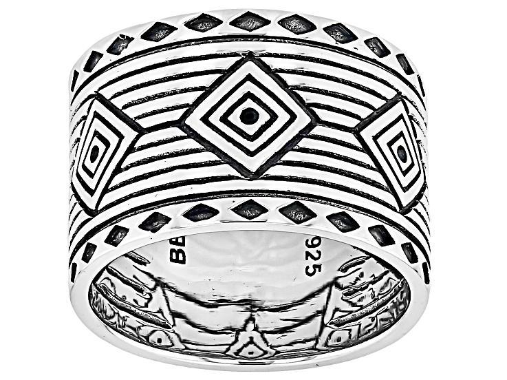 Sterling Silver Band Ring - SWE3776 | JTV