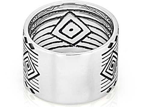 Sterling Silver Band Ring - SWE3776 | JTV