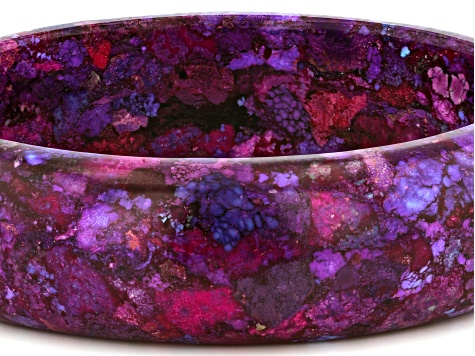 Purple Turquoise Bangle Bracelet - SWS016B | JTV