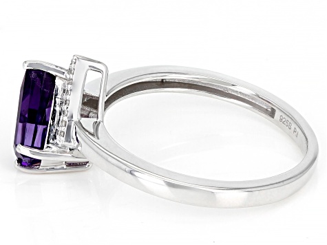 Amethyst Sterling Silver Ring 1.24ctw - TSW211 | JTV