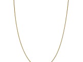 18K Yellow Gold 0.7mm Solid Box 16 Inch Chain - 1150JA | JTV