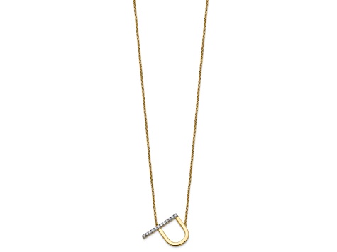 Sideways p necklace store