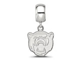 Sterling Silver Rhodium-plated LogoArt Baylor University Small Dangle ...