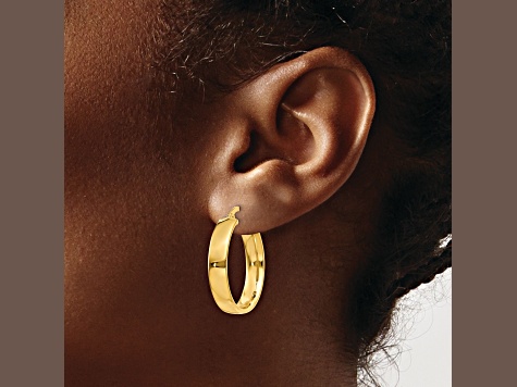 Jtv large gold hoop earrings store