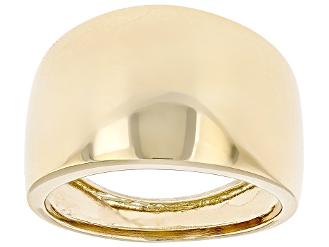 10k Yellow Gold High Polished Graduated Band Ring - AU2664 | JTV