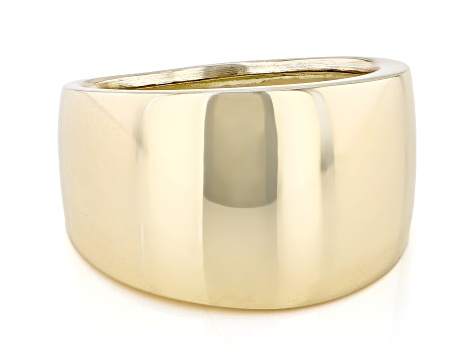 10k Yellow Gold High Polished Graduated Band Ring - AU2664 | JTV