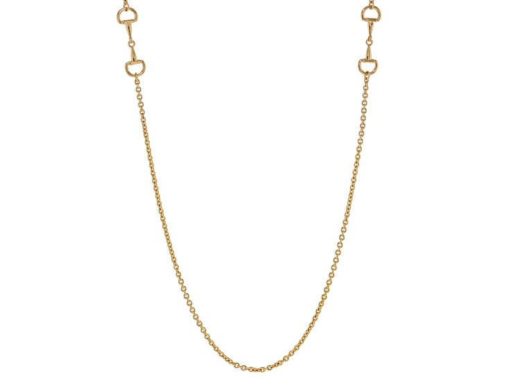 18k Yellow Gold Over Bronze 36" Necklace - MA1119 | JTV