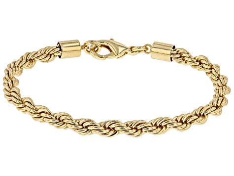 Pre Owned Gold Tone Set of 3 Chain Bracelets P31137 JTV