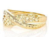 Pre-Owned 14k Yellow Gold Crossover Ring - P7374 | JTV