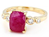 Pre-Owned John Saul Ruby 10k Yellow Gold Ring 2.42ctw - P82210 | JTV
