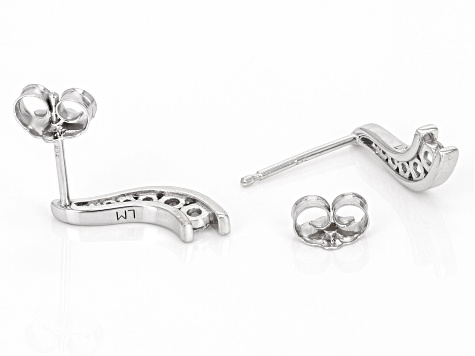 Pre-Owned White Cubic Zirconia Platinum Over Silver Pre-Owned White Cubic Zirconia Platinum Over Silver