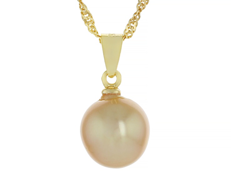 Pearl Gold Over Silver Necklaces | JTV