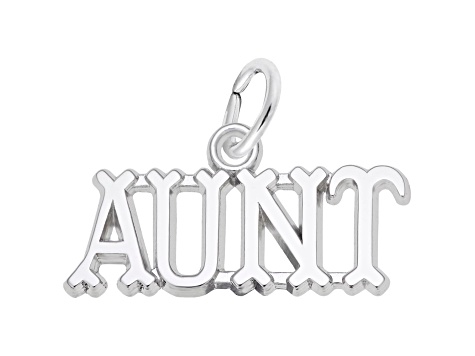 Silver Aunt Charm - 13PZDA | JTV