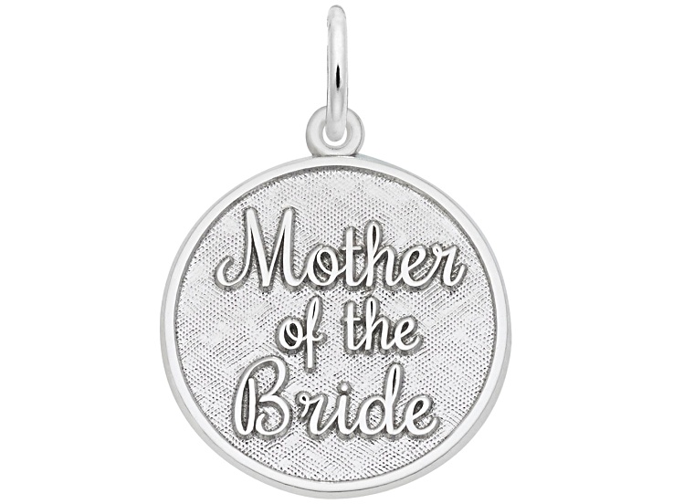Silver Mother Of The Bride Charm - 140PQA | JTV