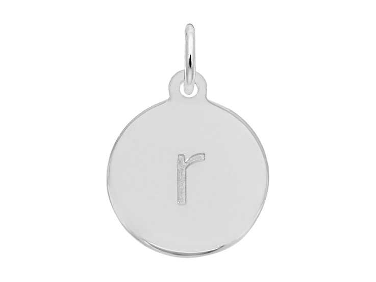 Silver Petite Initial - Lower Case r Charm - 14PP3R | JTV