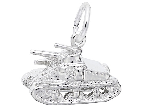 Silver Tank Charm - 160YYA | JTV