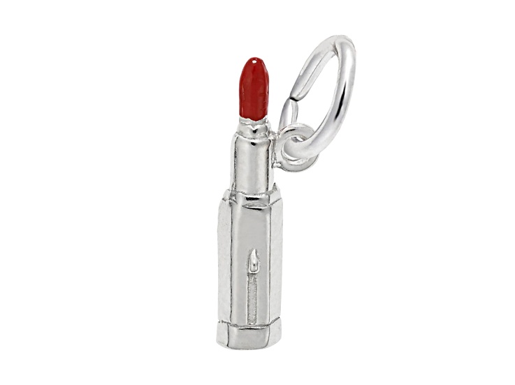 Silver Lipstick Charm - 18SVQA | JTV