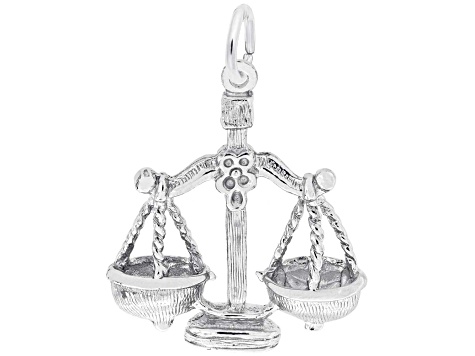 Silver Libra Charm - 18XLGI | JTV
