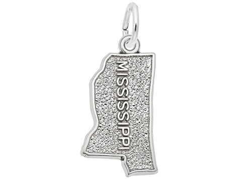 Silver Mississippi Charm - 19NG4A | JTV
