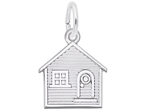 Silver House Charm - 1B7KVA | JTV