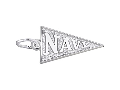 Silver Navy Charm - 1BGD0A | JTV