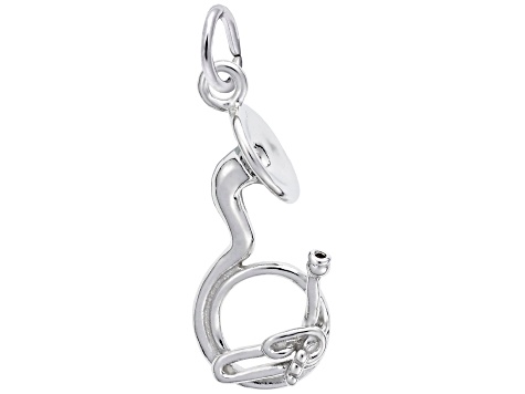 Silver Tuba Charm - 1BMKQA | JTV
