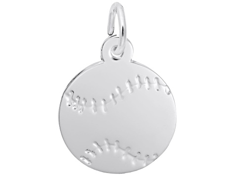 Silver Baseball Charm - 1BQ77A | JTV