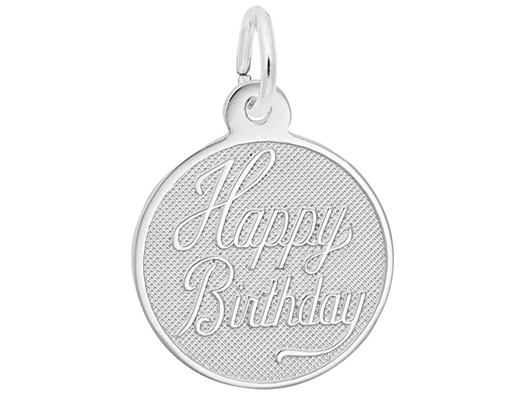 Silver Birthday Charm - 1BV65A | JTV