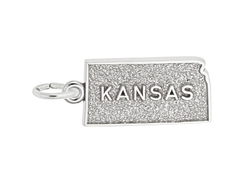 Silver Kansas Charm - 1C1GFA | JTV