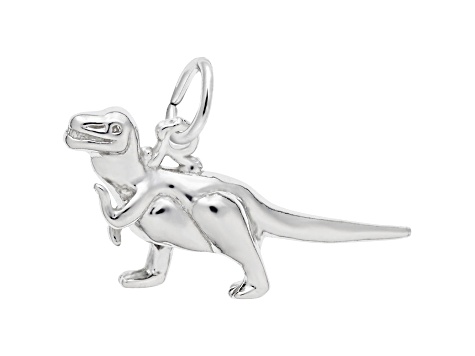 Silver T-Rex Charm - 1CQFWA | JTV