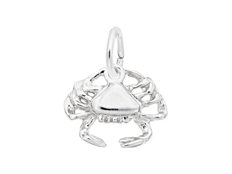 Silver Crab Charm - 1CSH2A | JTV
