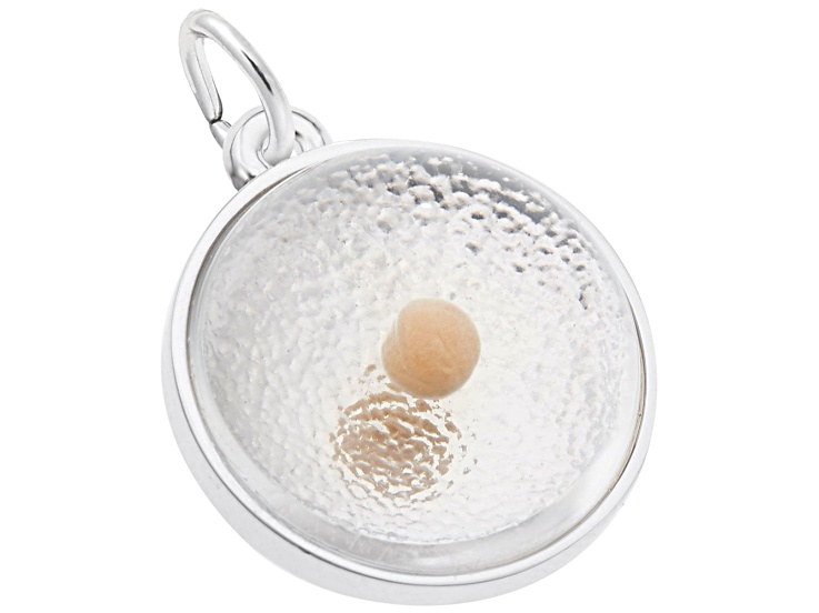 Silver Mustard Seed Charm - 1DK33A | JTV