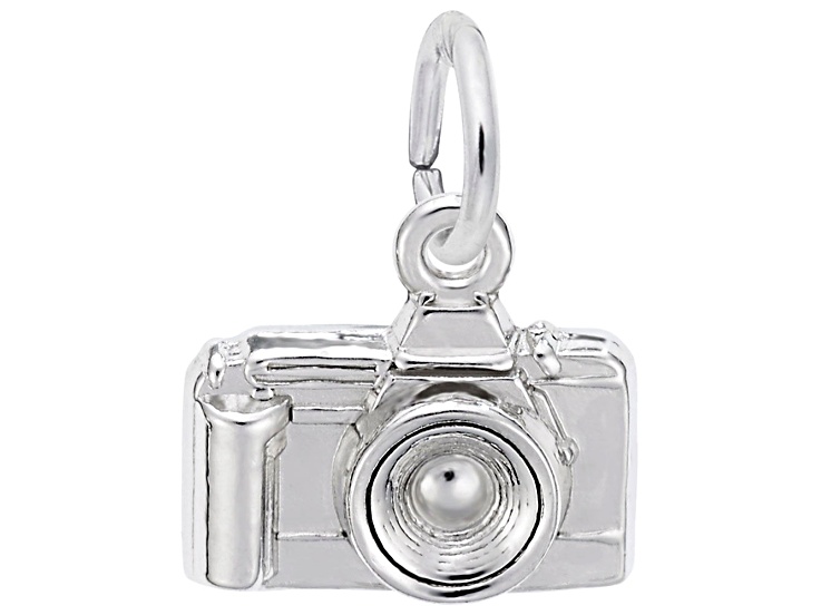 Silver Camera Charm - 1DM5XA | JTV