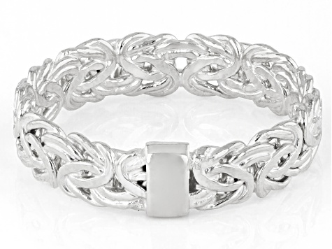Sterling Silver Byzantine Band Ring - AG997A | JTV