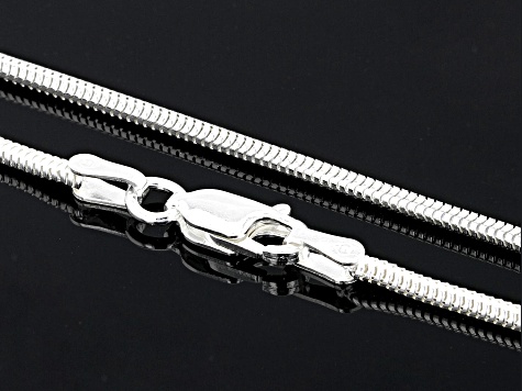 Sterling Silver Set Of 2 18 And 20 Inch Snake Chains - DOM478 | JTV