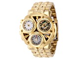 Invicta Cerberus 47mm Gold Tone Stainless Steel Quartz Watch - 1166XA | JTV