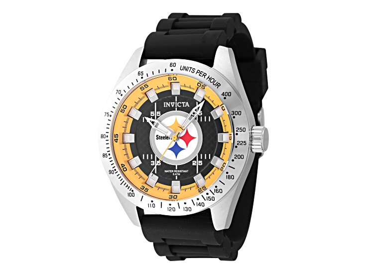 Invicta NFL 45mm Pittsburgh Steelers Quartz Watch - 13NCKB | JTV