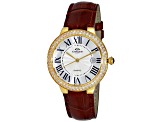 Oniss Women's Amor Blue Dial, Rose Stainless Steel Bracelet Watch ...