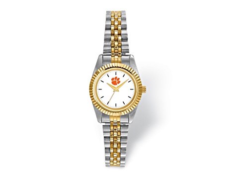 LogoArt Clemson University Pro Two-tone Ladies Watch - 141RNM | JTV