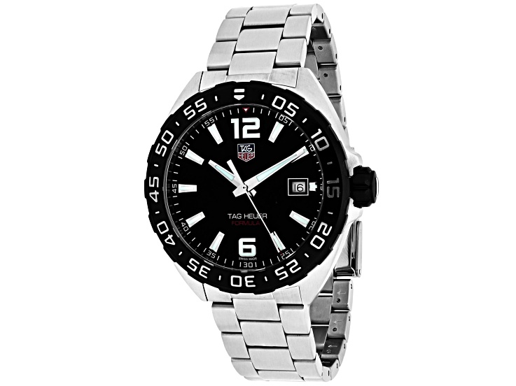 Tag Heuer Men's Formula 1 Black Dial, Stainless Steel Watch - 163JPJ | JTV