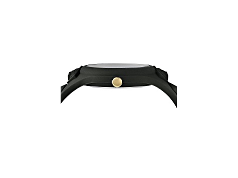 Fire Island Watch 39MM Black Case Black with Yellow Details Dial ...