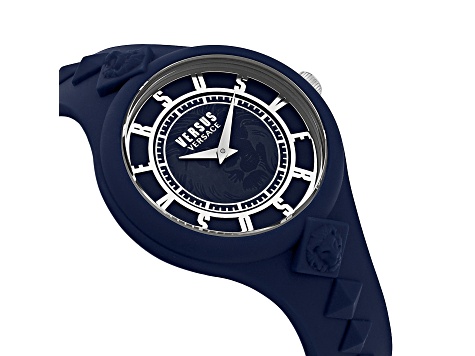 Fire Island Watch 39MM Blue Case Blue with Stainless Steel Details Dial ...