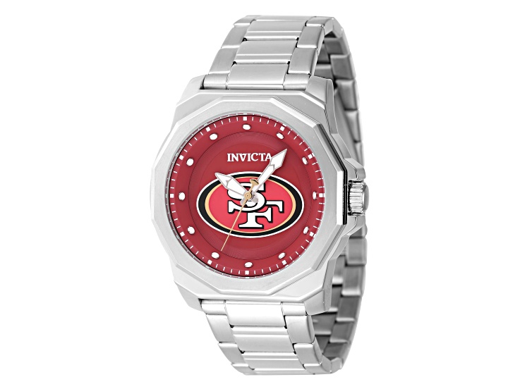 Invicta NFL 42mm Red Dial San Francisco 49ers Quartz Watch - 1BTNKD | JTV