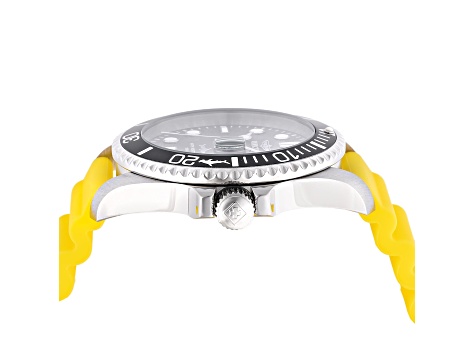 Invicta Pro Diver 43mm Yellow Silicone Strap Quartz Watch - 1F162B | JTV