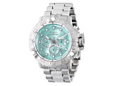 Invicta Subaqua Poseidon 55.40mm Baby Blue Dial Stainless Steel Quartz ...