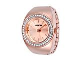 Invicta Mini 16.5mm Rose Stainless Steel Quartz Ring Watch - 1K5CYC | JTV