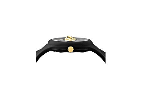 Fire Island Watch 39MM Black Case Black with Yellow Details Enamel Dial ...