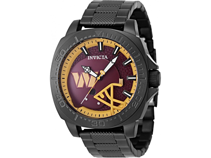 Invicta NFL 46mm Washington Commanders Quartz Watch - 1M146P | JTV